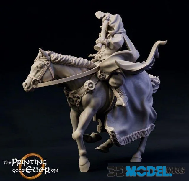 3D Model – Dark Raider Mounted