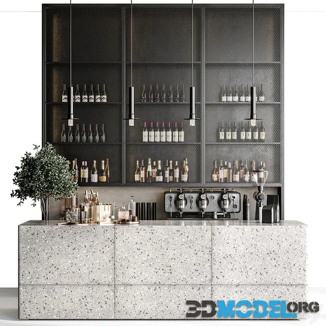 3D Model – Elixir Bar