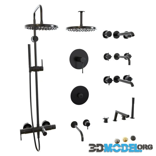 3D Model – Faucets set 1