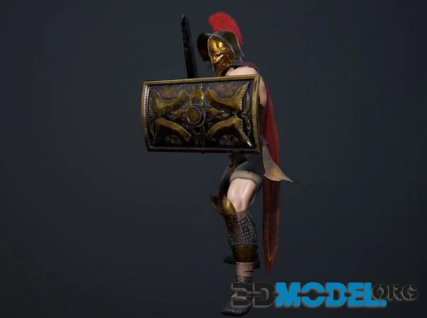 3D Model – Gladiator (PBR)