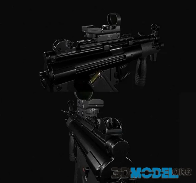 3D Model – Hk Mp5k (PBR)