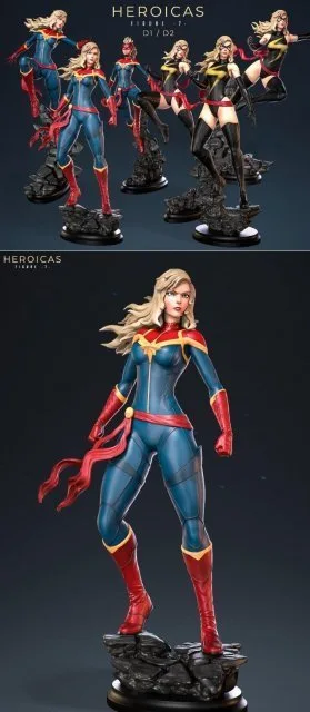 3D Model – Ms.Marvel