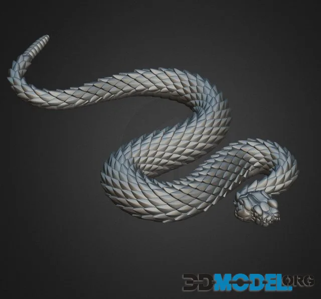 3D Model – Snake (PBR)
