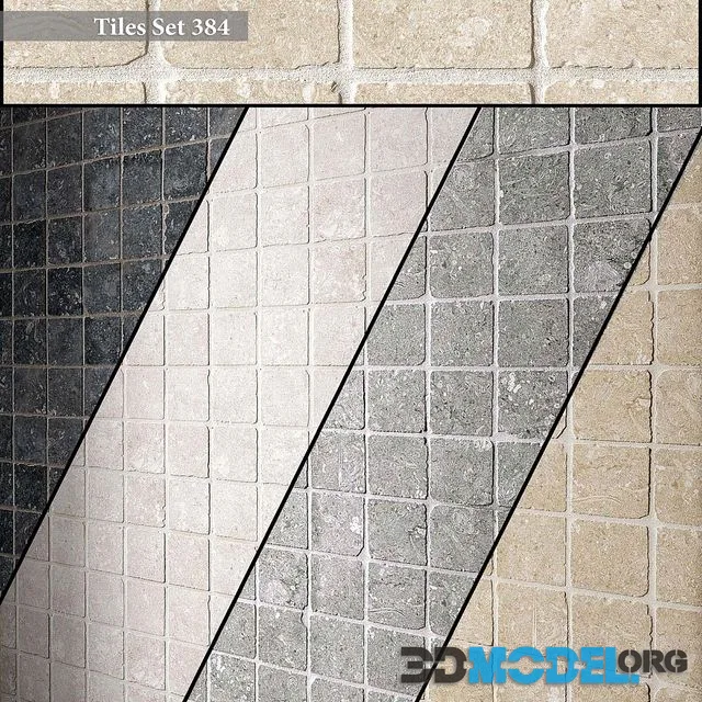 3D Model – Tiles set 384