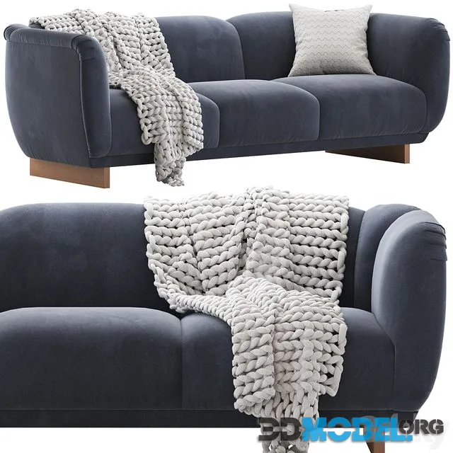 3D Model – CB2 Claude Sofa