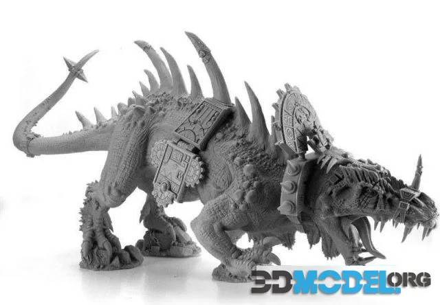 3D Model – Dread Saurian