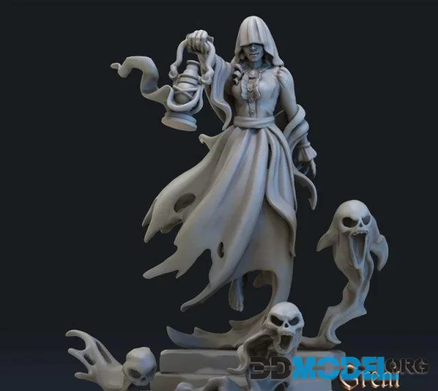 3D Model – Ghost Miniature