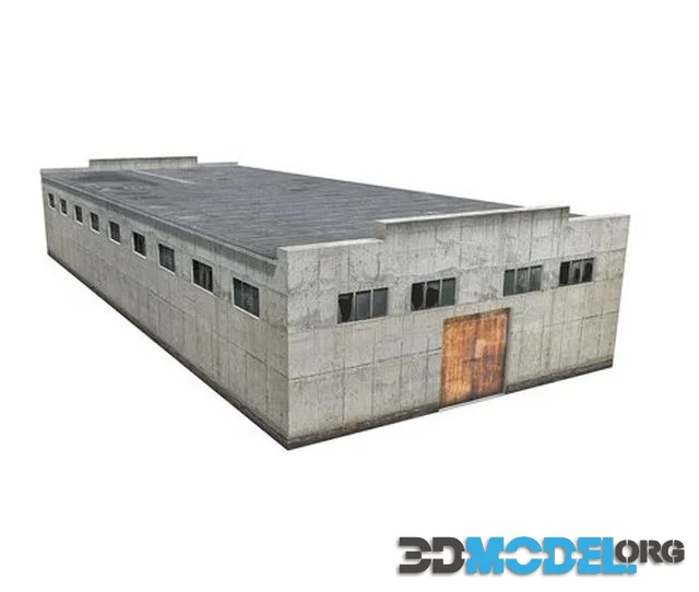 3D Model – Hangar