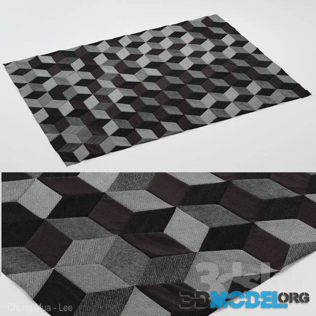 3D Model – Modern rug