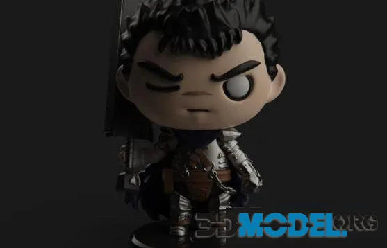 3D Model – PlaKit Berserk Guts