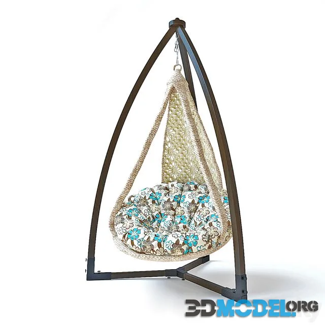 3D Model – Rear seat