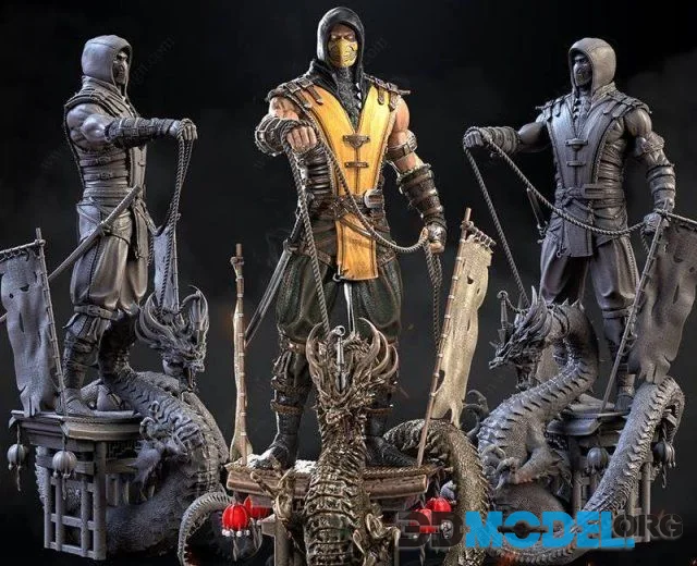 3D Model – SCORPION (MK)