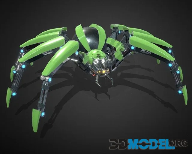 3D Model – Spider Robot Pack