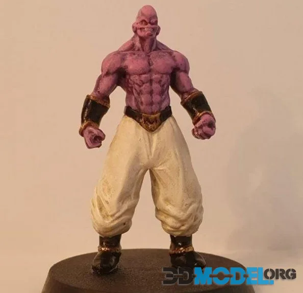 3D Model – Super Buu