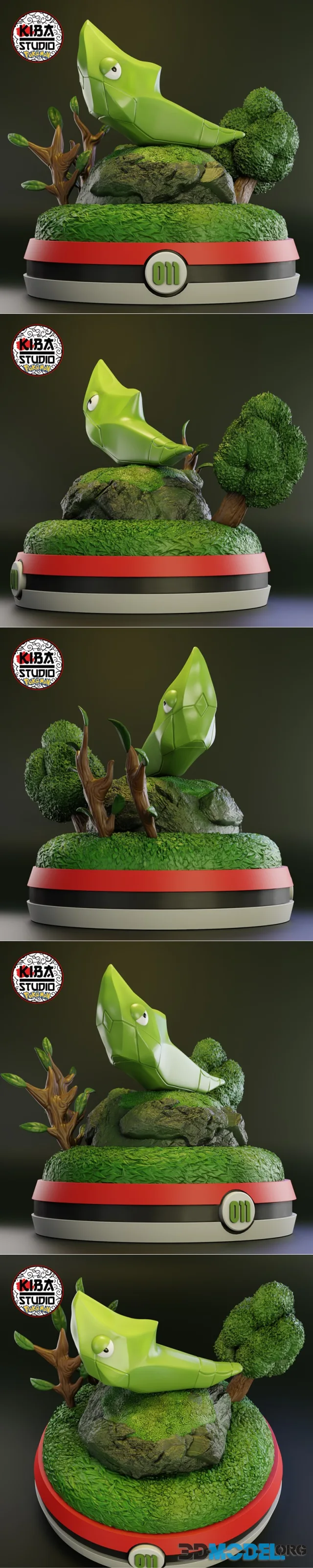 3D Model – Metapod – Printable