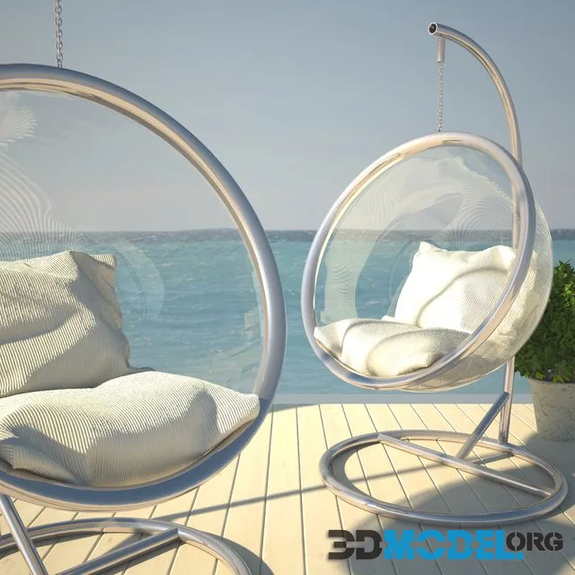 3D Model – Balloon Chair