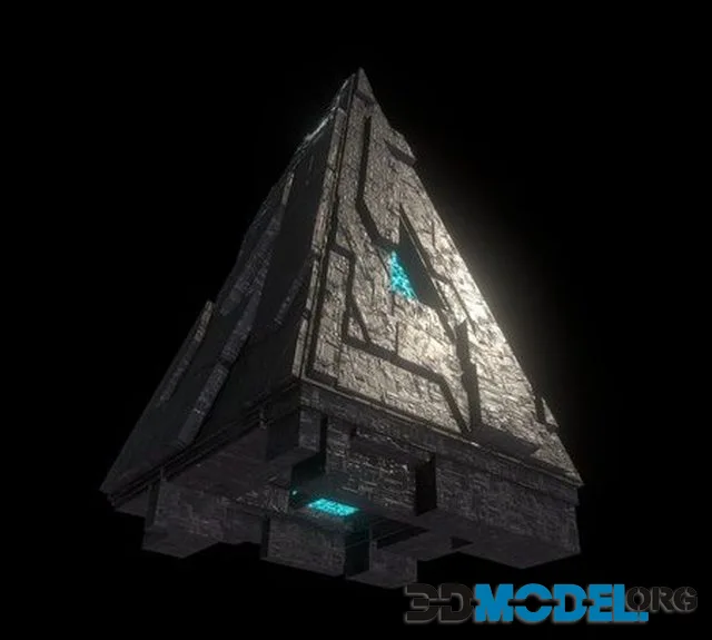 3D Model – DELTA TOWER (PBR)