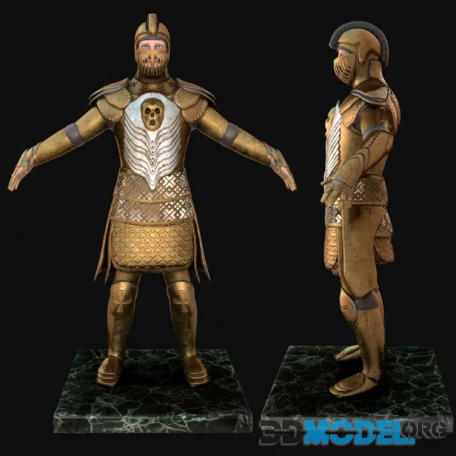3D Model – Knight Man (PBR)