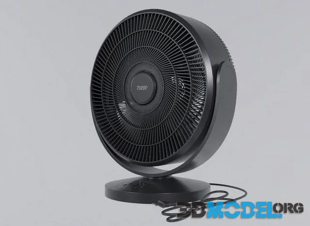 3D Model – Table fan