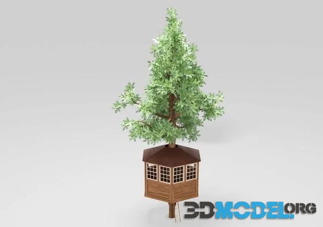 3D Model – Tree House