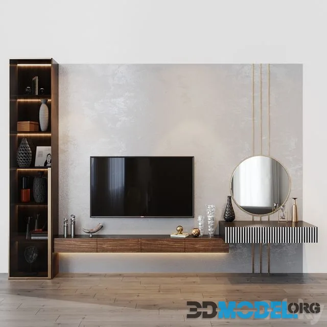3D Model – Tv set 146