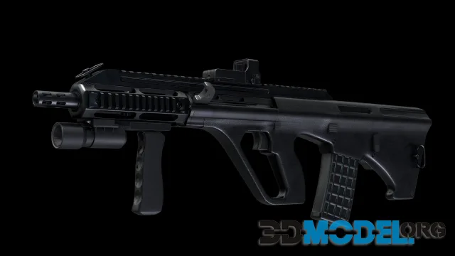 3D Model – AUG A3 (PBR)