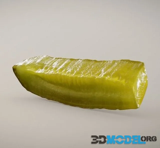 3D Model – Crunchy Pickle