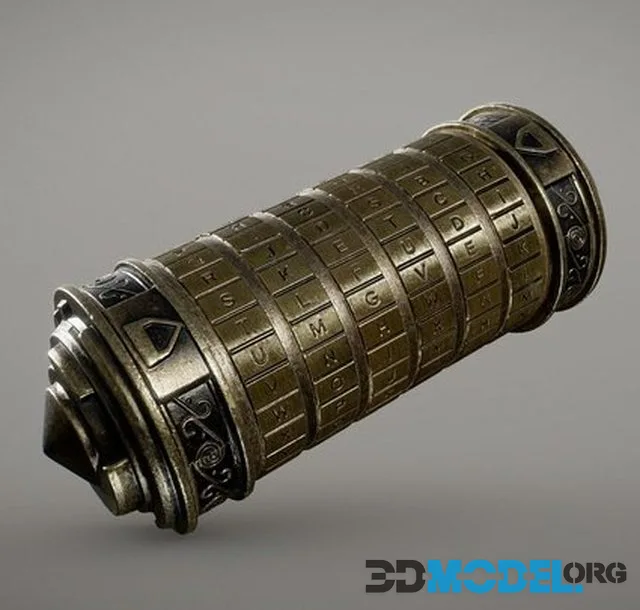 3D Model – Da Vinci Cryptex