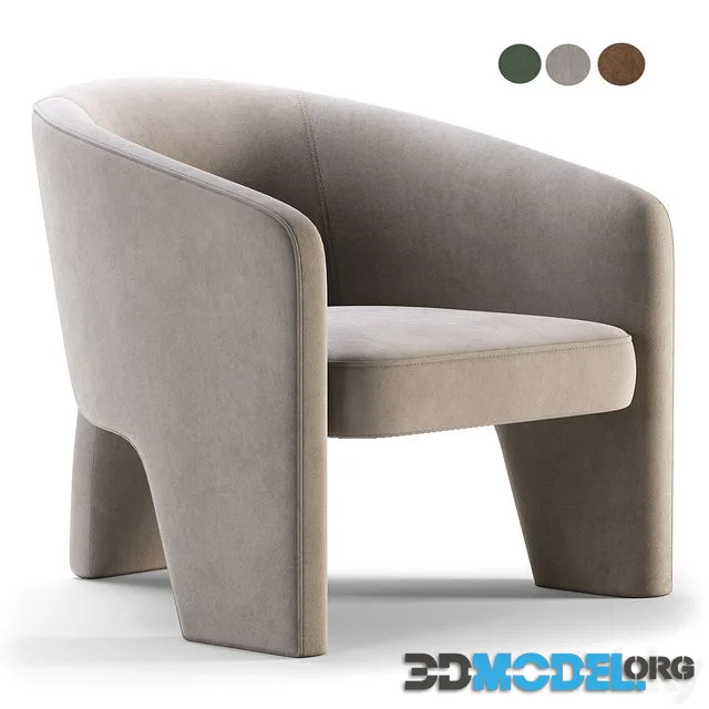 3D Model – Fae Armchair