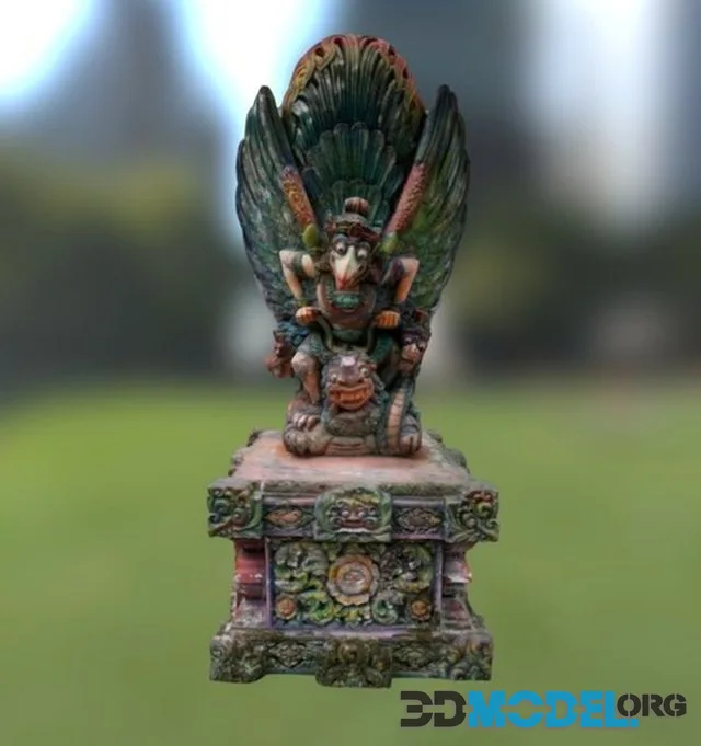3D Model – Garuda (PBR)