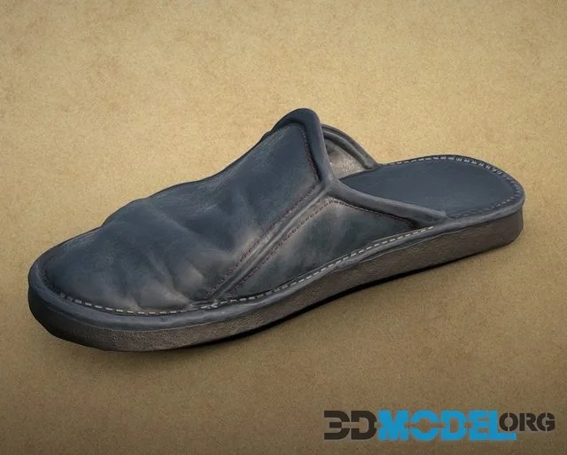 3D Model – Slipper (PBR)