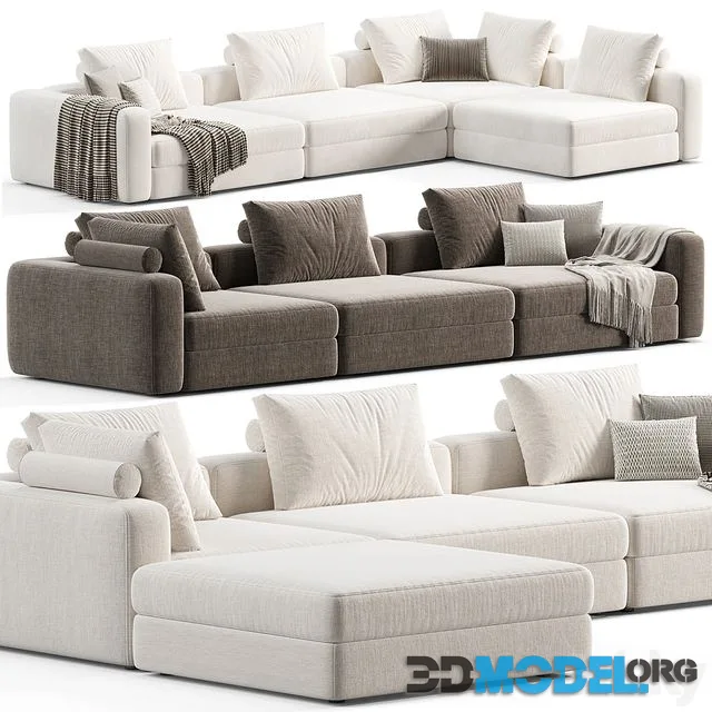 3D Model – Soho Blanche Sofa