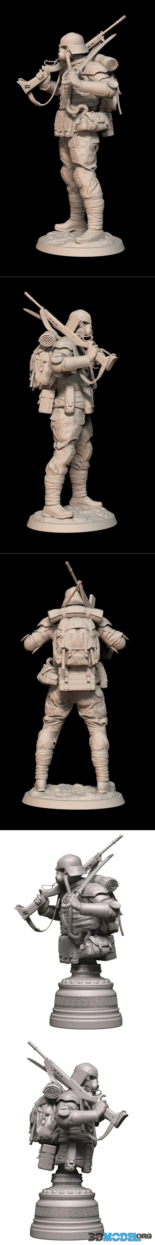 3D Model – Pawn – Printable