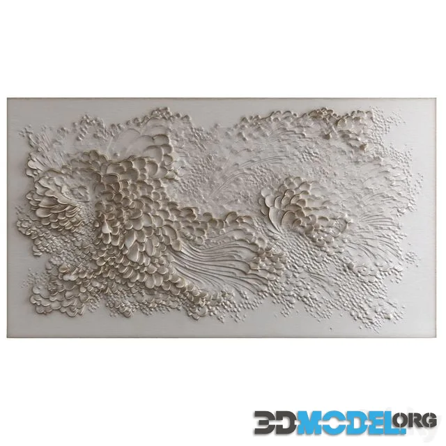3D Model – Bas-relief 02