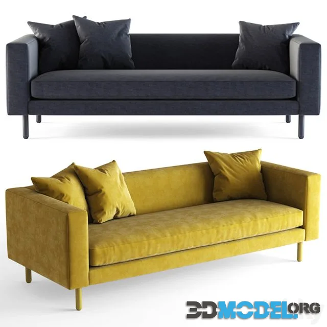 3D Model – Blu Dot Mono 83 Sofa