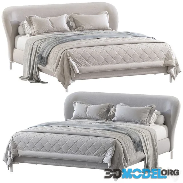 3D Model – CARNABY Bed 2