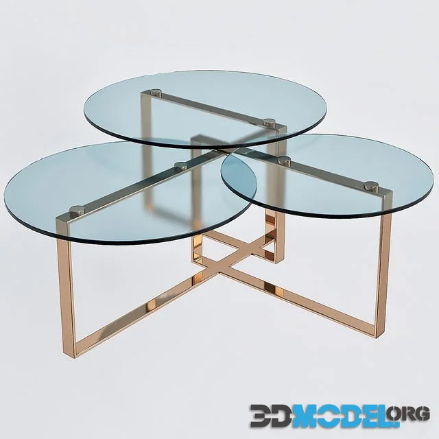 3D Model – Cocktail tables