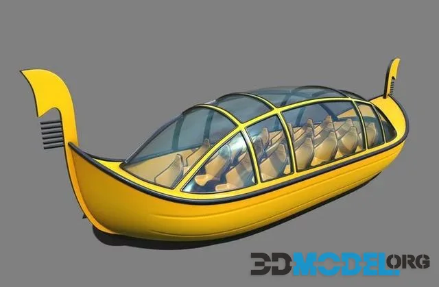 3D Model – Gondola (PBR)