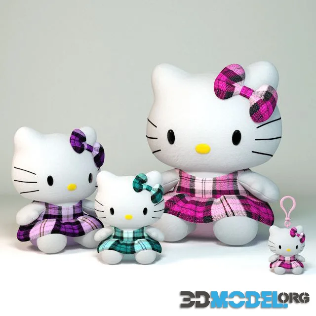 3D Model – Hello Kitty