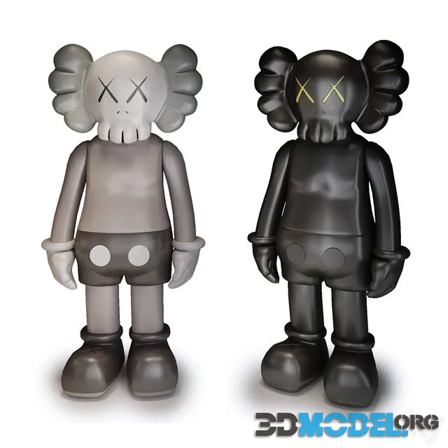 3D Model – Kaws Toys