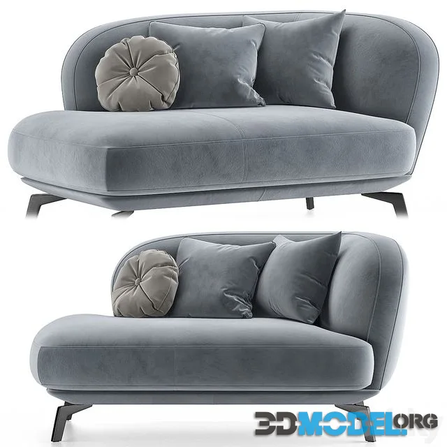 3D Model – LEOLUX LX sofa