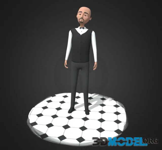 3D Model – Ramon (PBR)