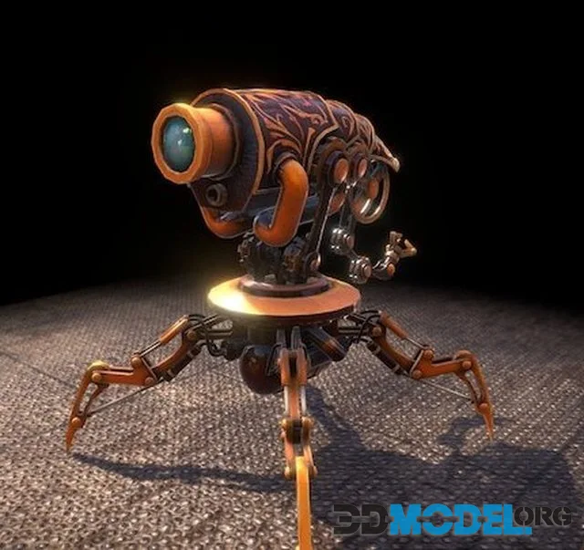 3D Model – Robot+Animation (PBR)