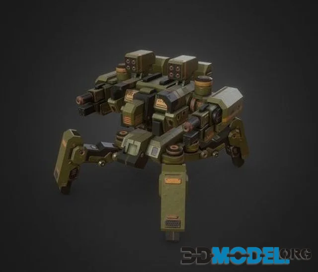 3D Model – Robot_Unity_Test (PBR)