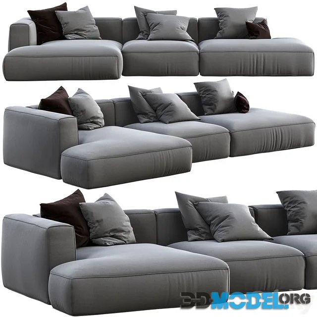 3D Model – Sofa One Mebel Roxen