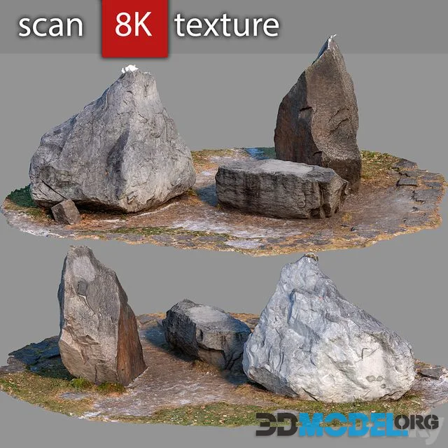3D Model – Stone 54