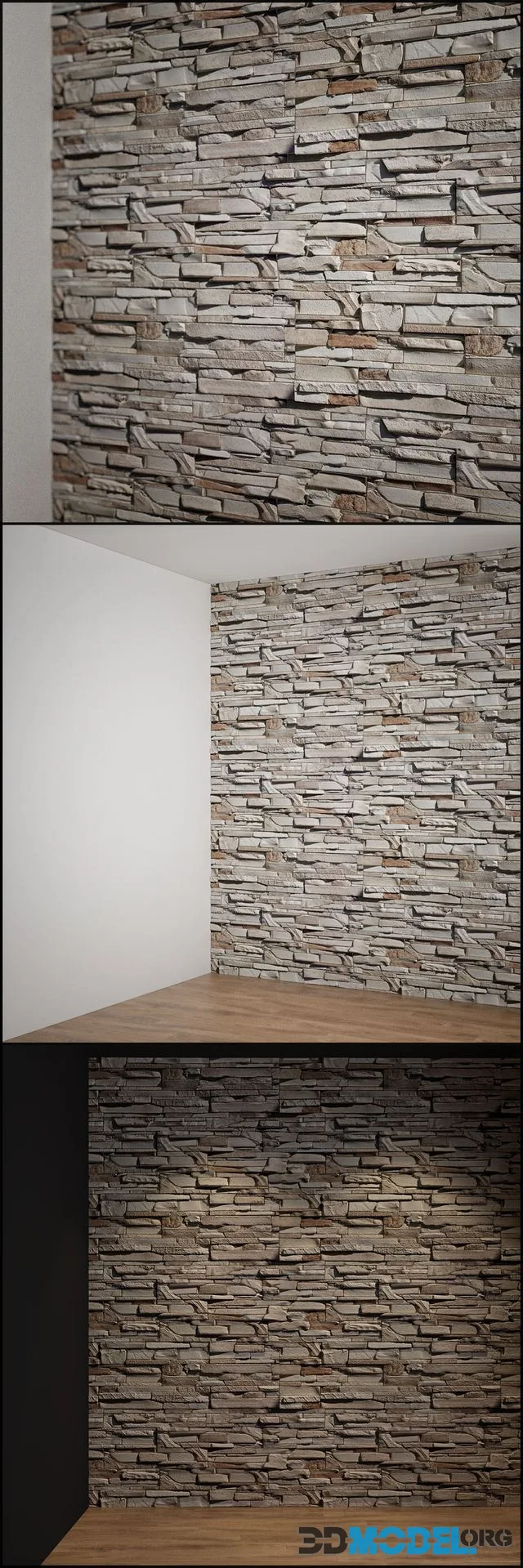 3D Model – stone diamond