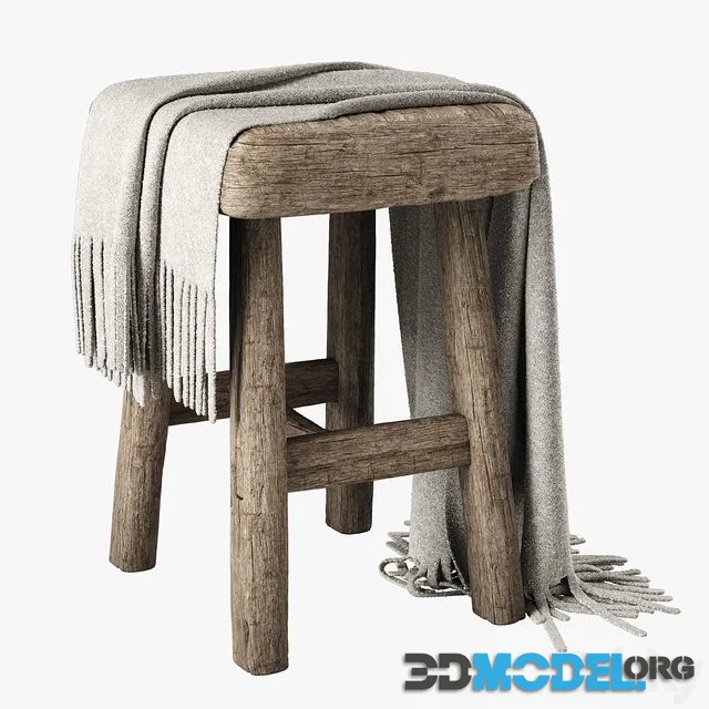 3D Model – Versmissen stool