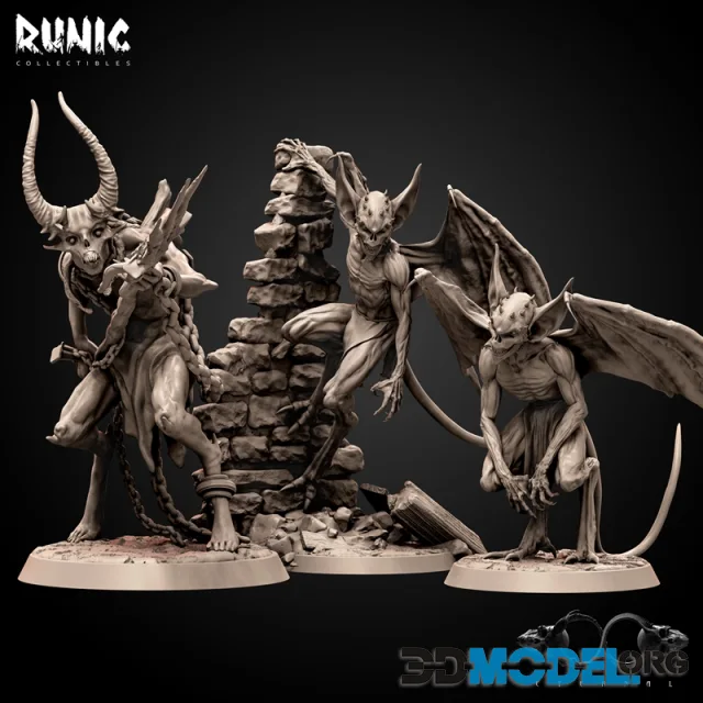 3D Model – Imps – Printable