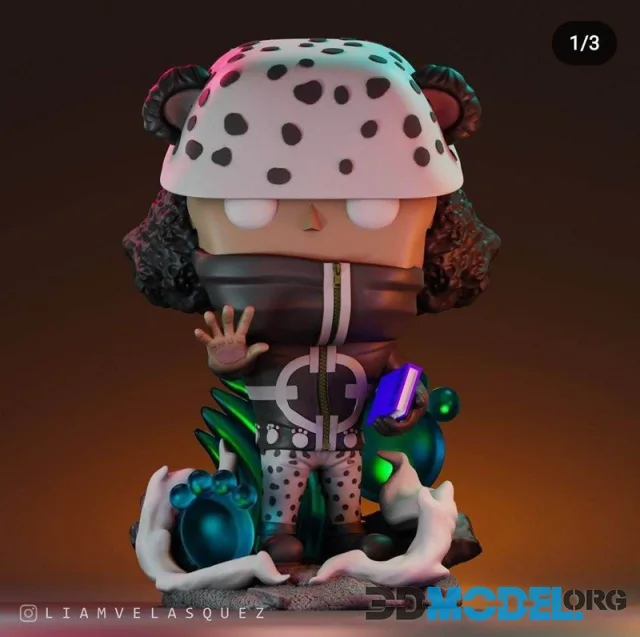 3D Model – Mikey – Printable